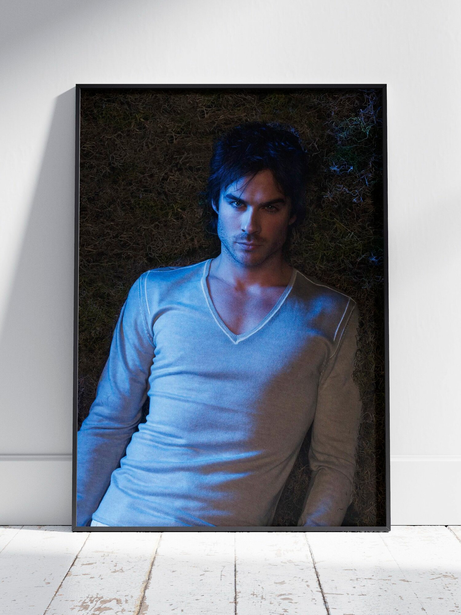 Плакат на стену для интерьера Иэн Сомерхолдер (Ian Somerhalder 15) - Постер по актеру фильма, кино, сериала формата A4 (21x30 см)