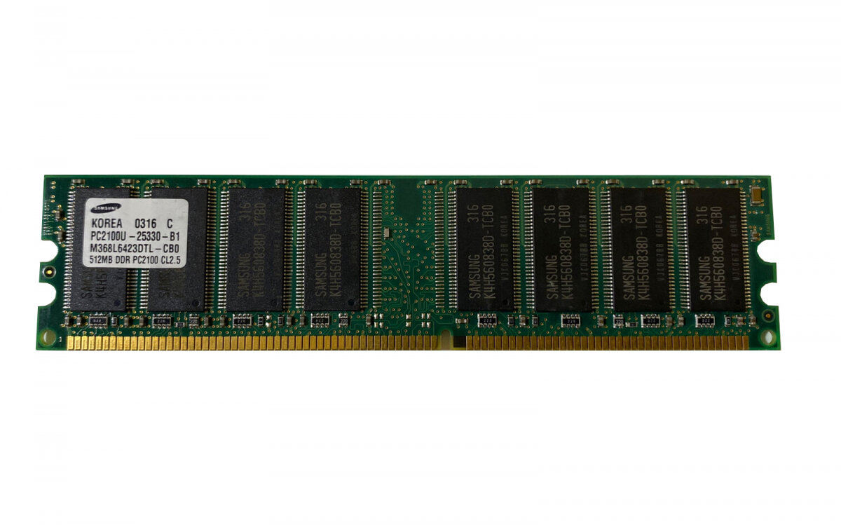 Оперативная память Samsung M368L6423DTL-CB0 DDR 512MB