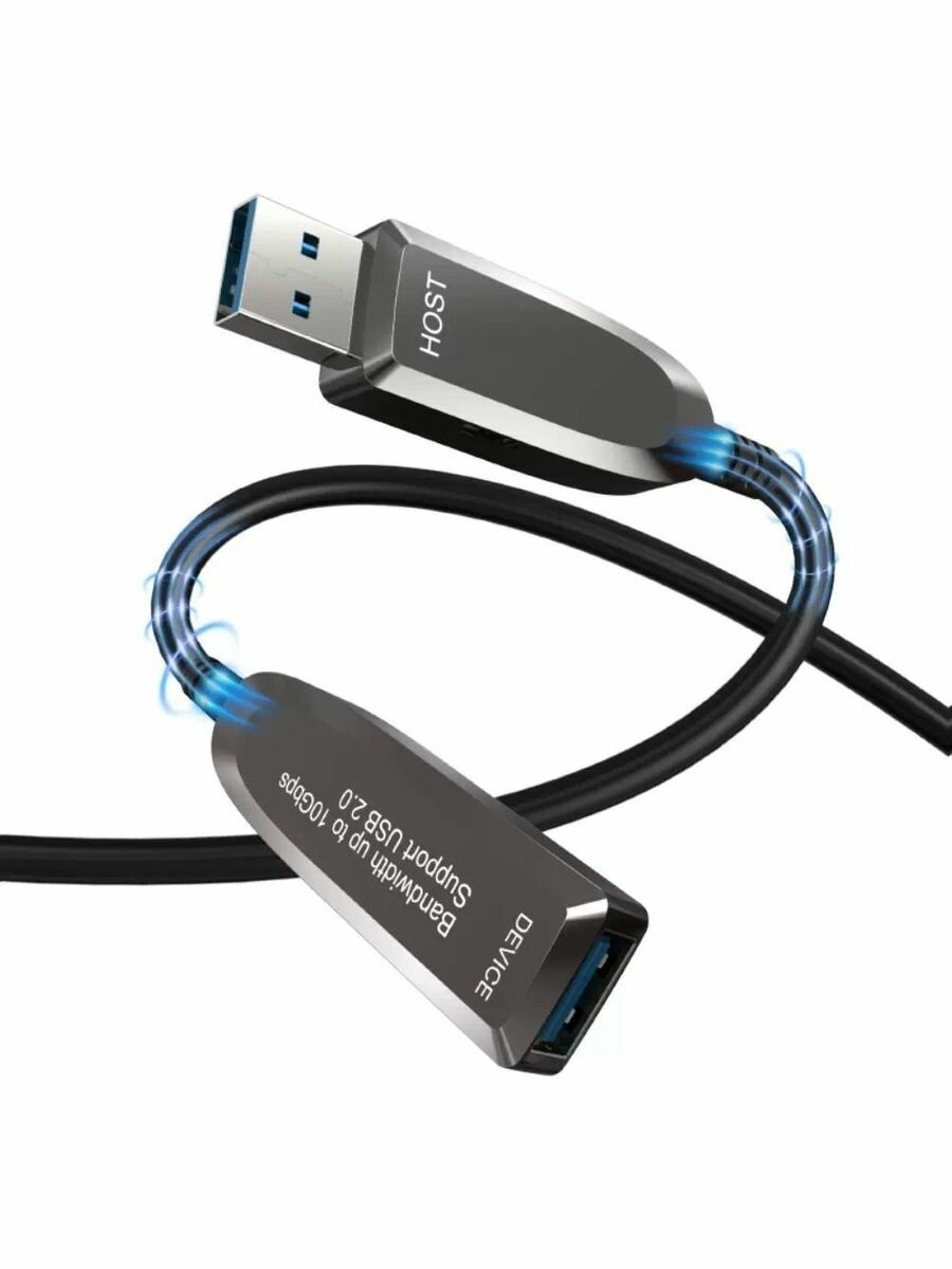 AOC USB 3.0 оптический кабель USB3.0 расширительный кабель обратно совместим с USB2.0 5Gbps для жесткого диска Encl цифровая камера клавиатуры