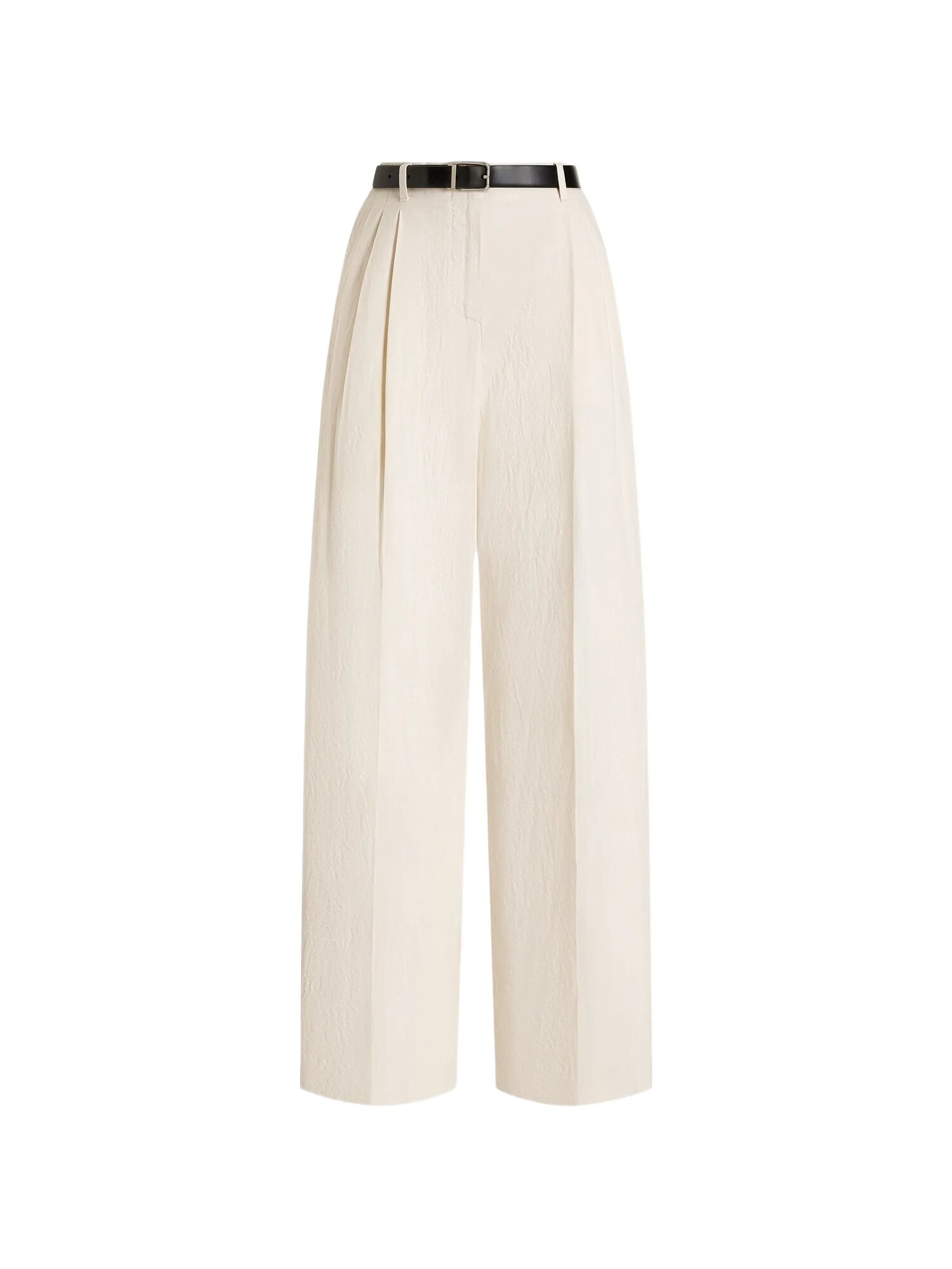 Брюки Rustic cotton and linen canvas trousers