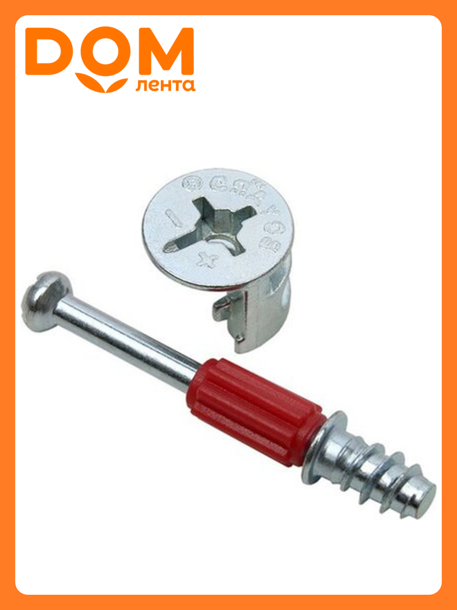 Набор для стяжки Tech-Krep, металл, серебристый, матовая поверхность