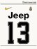 Термонаклейка для одежды и аксессуаров DTF-печать Juventus 13