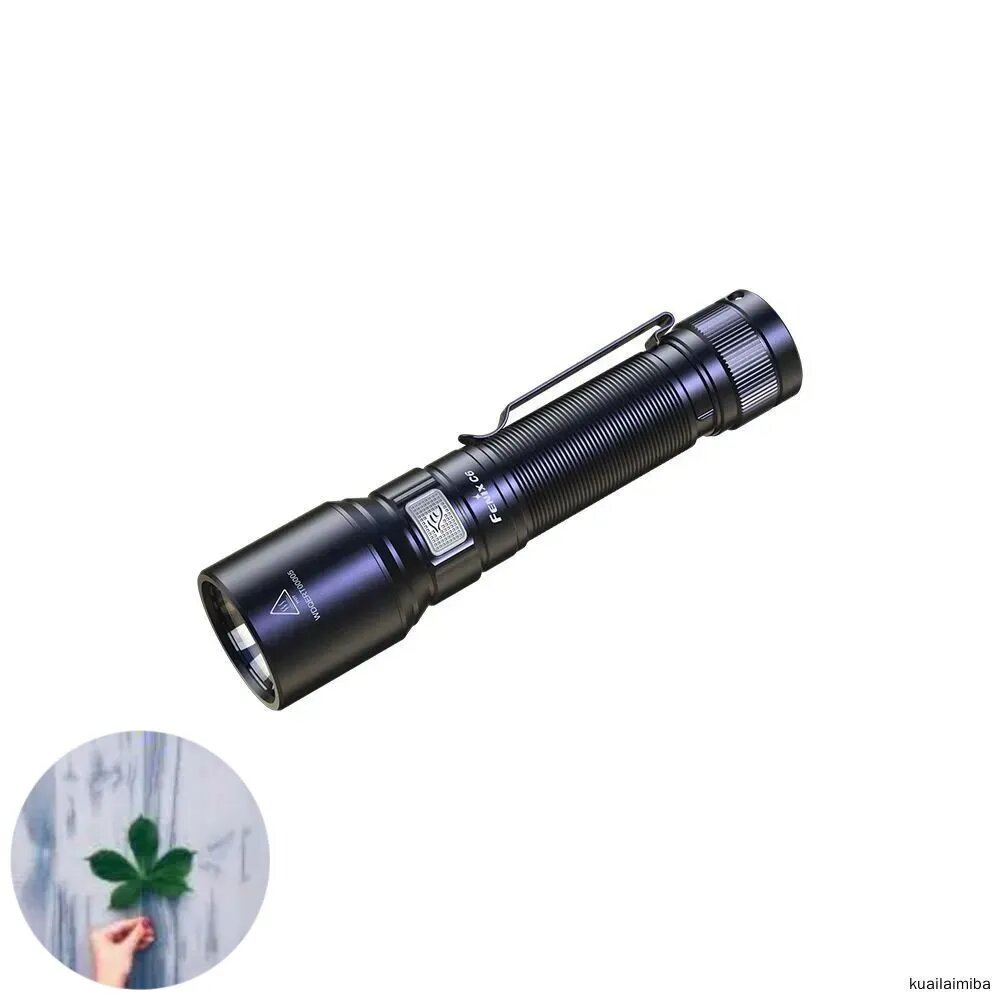 Фонарь ручной Fenix C6V3.0, 1500 люмен, 300 м, IP68, аккумулятор 18650, алюминиевый корпус, белый свет