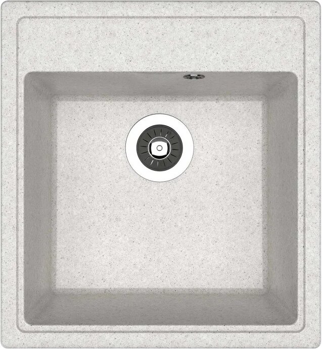 Мойка кухонная Dr. Gans Nika 470 прямоугольная, 47x51, мойка для кухни, серая, российская