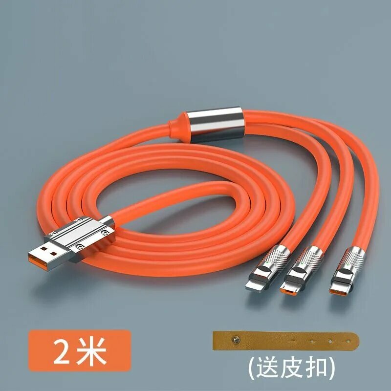 Кабель питания Apple 30-pin/USB Type-C, 1.2 м, оранжевый