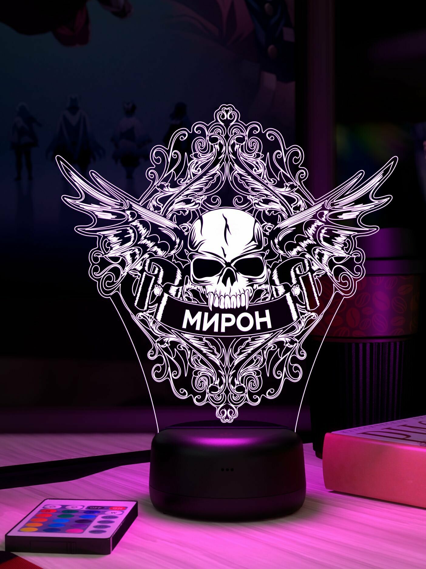 Ночник Мирон - череп
