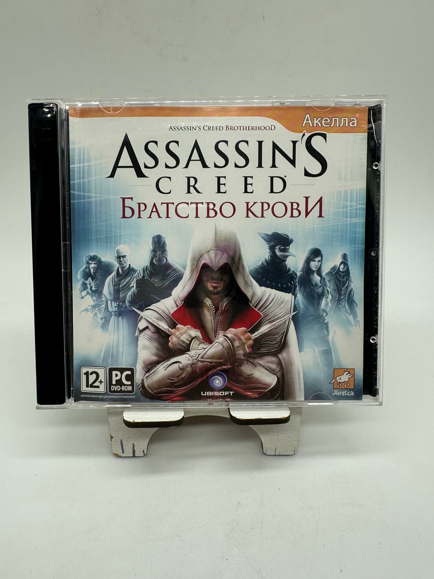 Диск с игрой Assassins Creed Братство Крови (русская версия) для пк лицензия