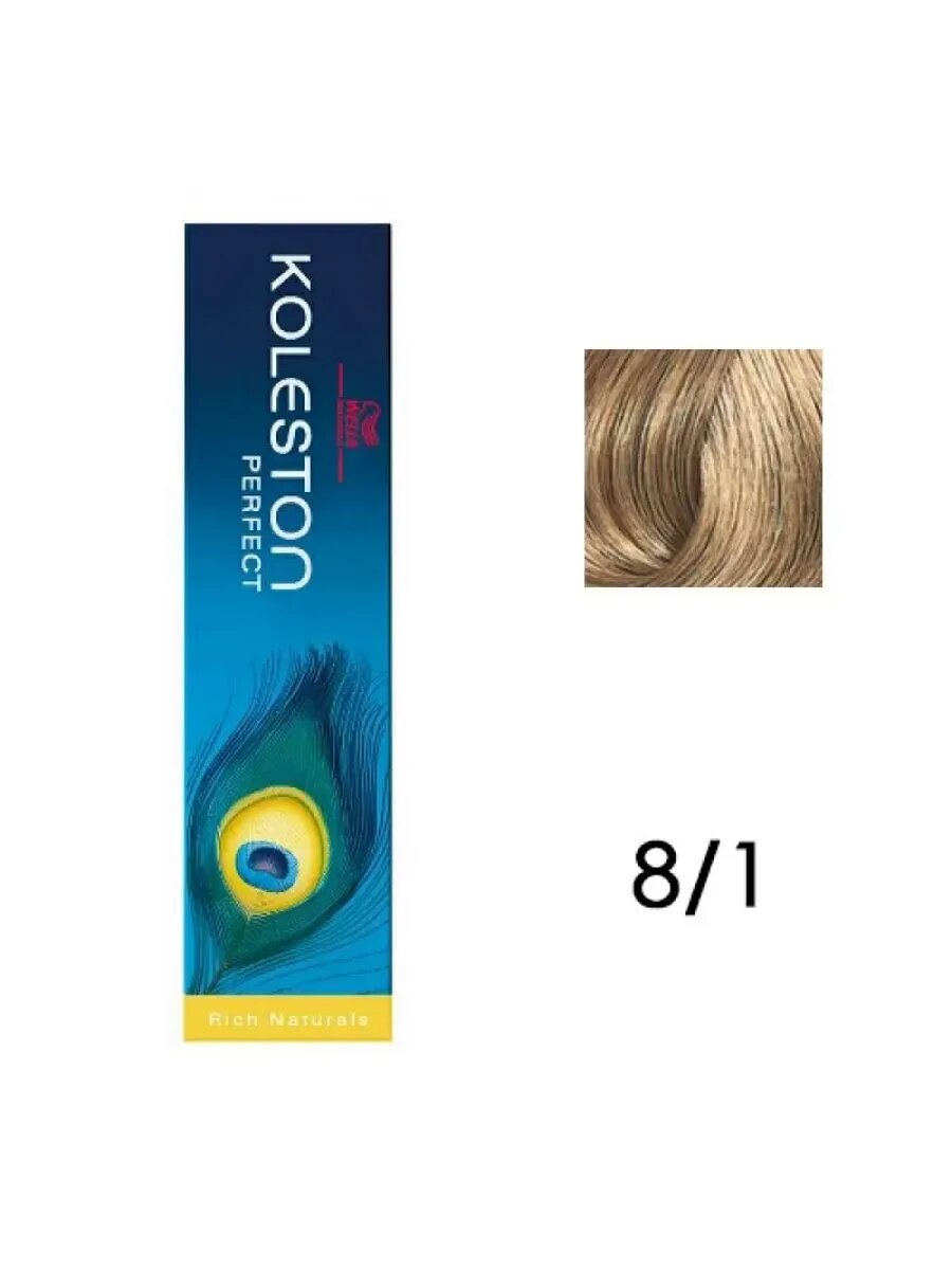 WELLA Koleston perfect 8/1 8/1 Стойкая крем краска Ko 60мл