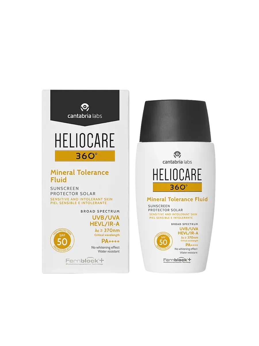 HELIOCARE MINERAL TOLERANCE FLUID SUNSCREEN SPF 50 50мл