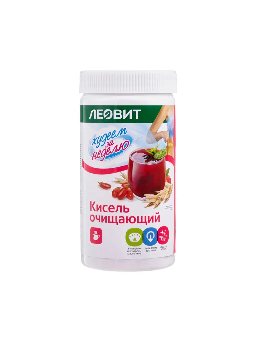 Леовит Кисель Очищающий (горячего разведения) банка 400 г 1