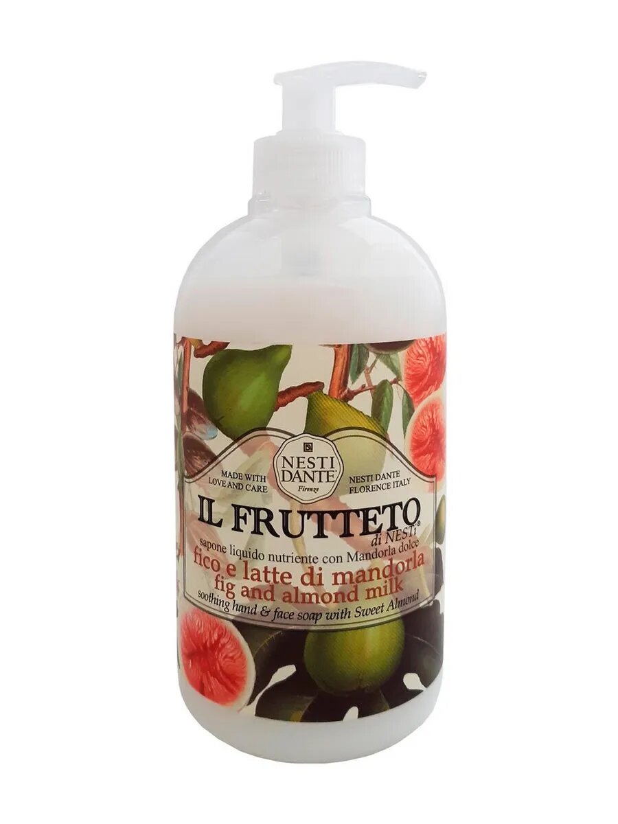 Nesti Dante Fig and Alond Milk Liquid Soap Мыло 500мл