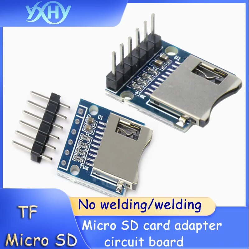 Мини модуль карты Micro SD 3.3В, Цвет: welding — фото 1