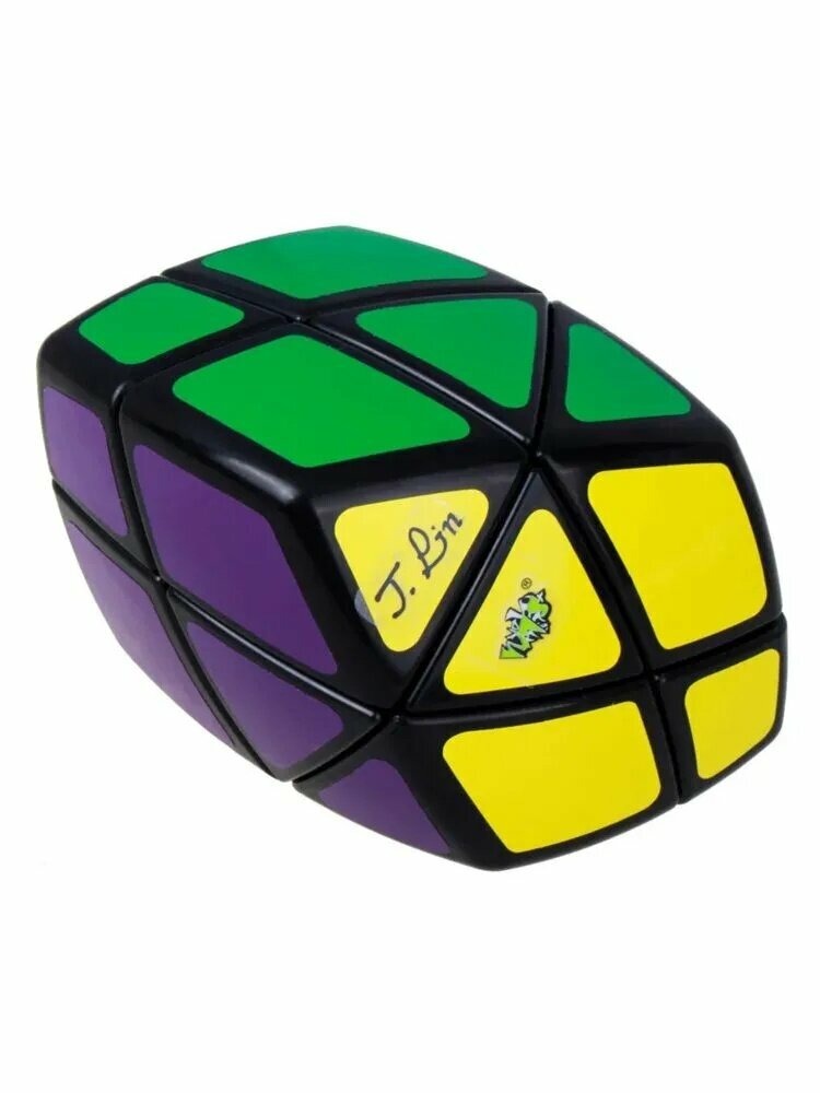 LanLan Кубик John Lin Curvy Magic Cube Black/White Cube Puzzle