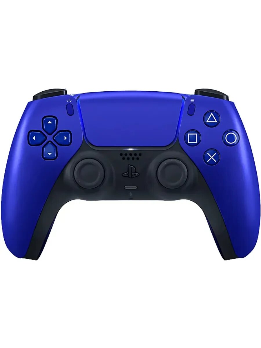 Геймпад DualSense PS5 Cobalt Blue, беспроводной, встроенный микрофон