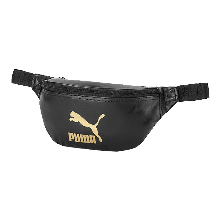 Сумка PUMA, фактура плетеная, черный — фото 1