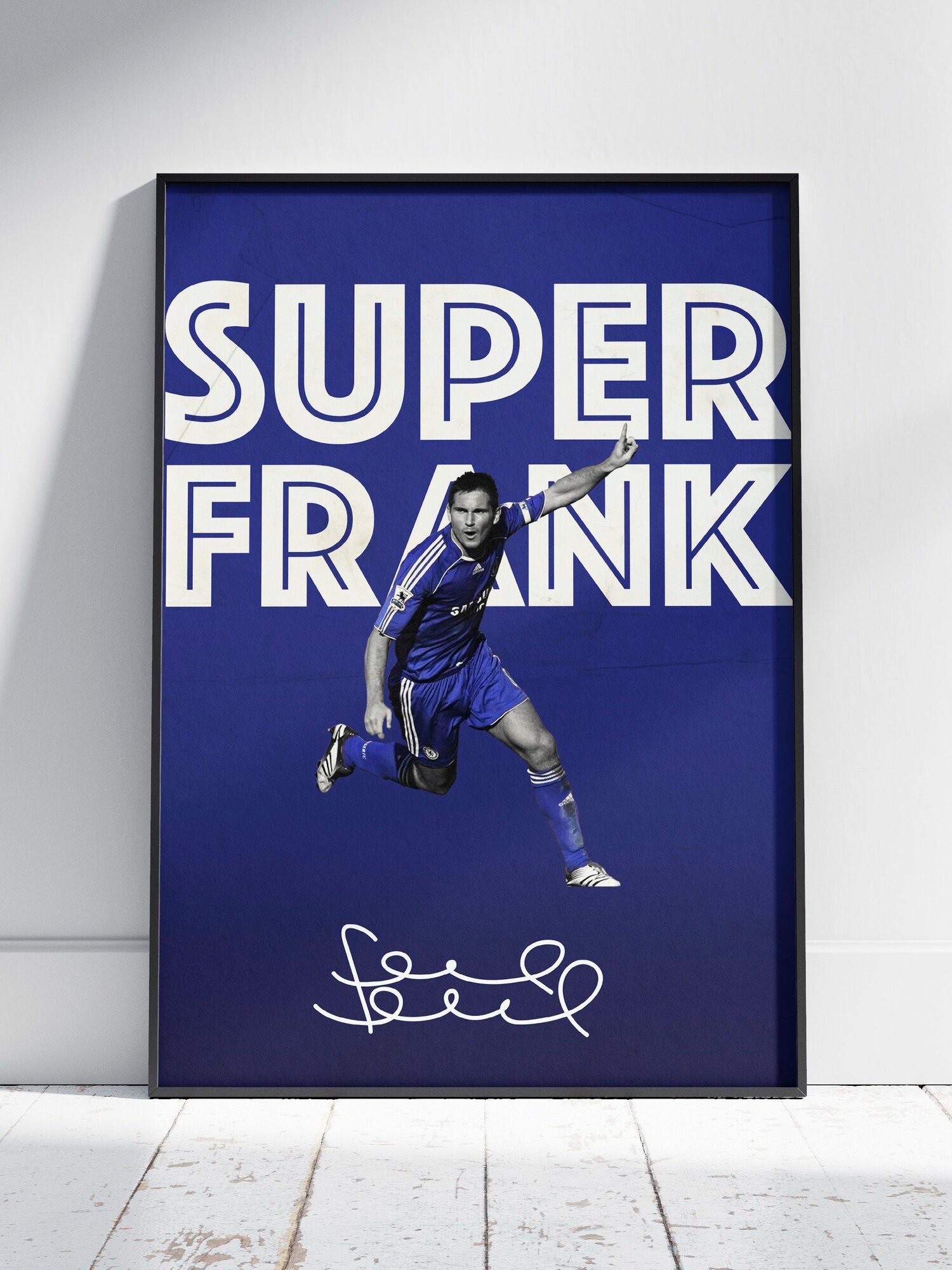 Плакат на стену для интерьера Капитаны Футбол (Фрэнк Лэмпард - Frank Lampard) - Постер по спорту и физической активности формата A4 (21x30 см)