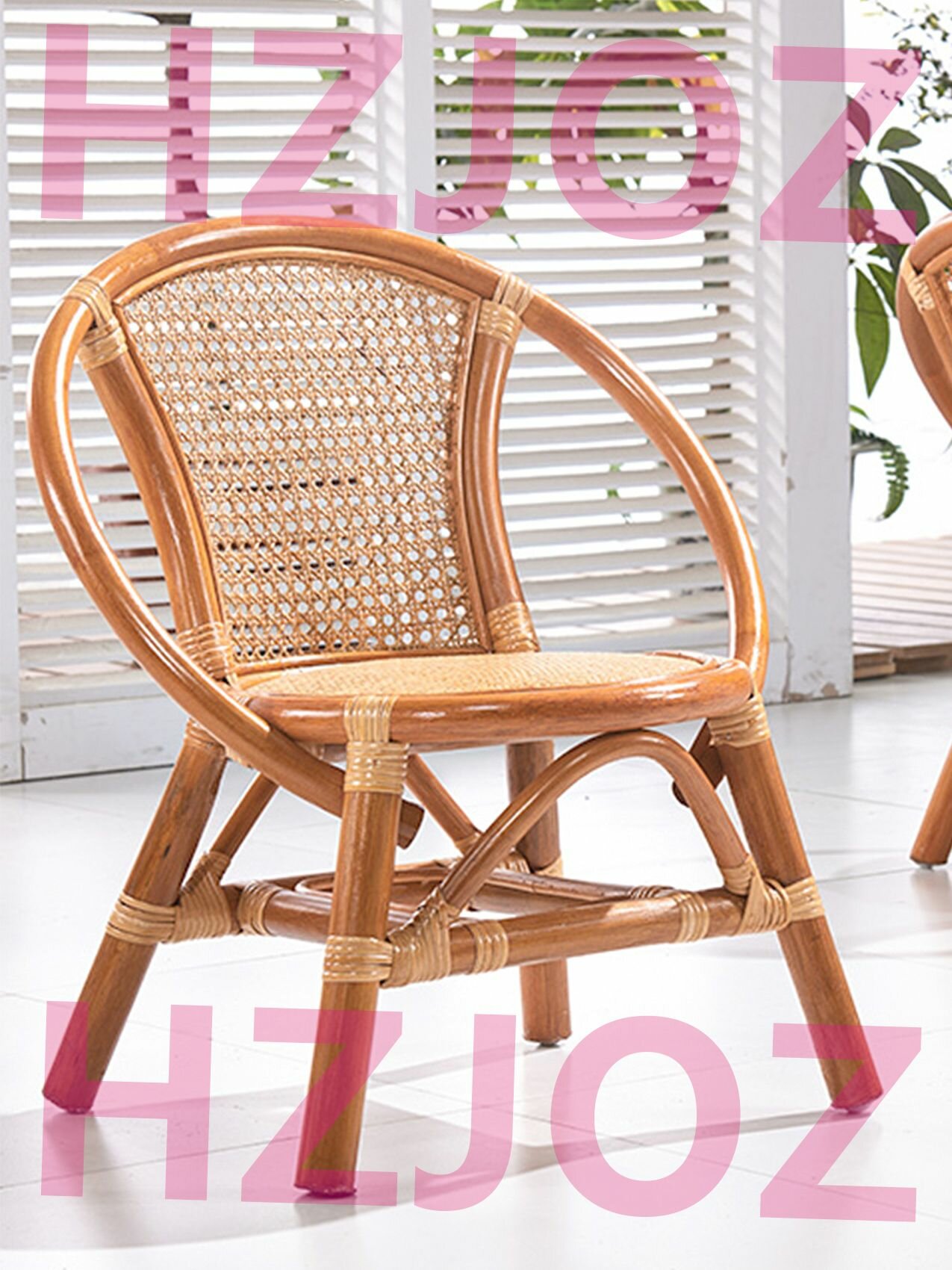 Садовое кресло из плетеной лозы Релакс Ракушка, мягкое кресло для дома, балкона, спальни и отдыха