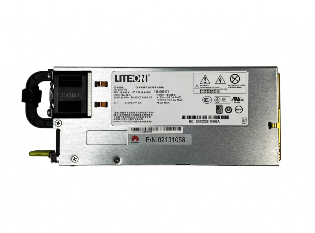 Резервный Блок Питания Huawei 02131058 750W
