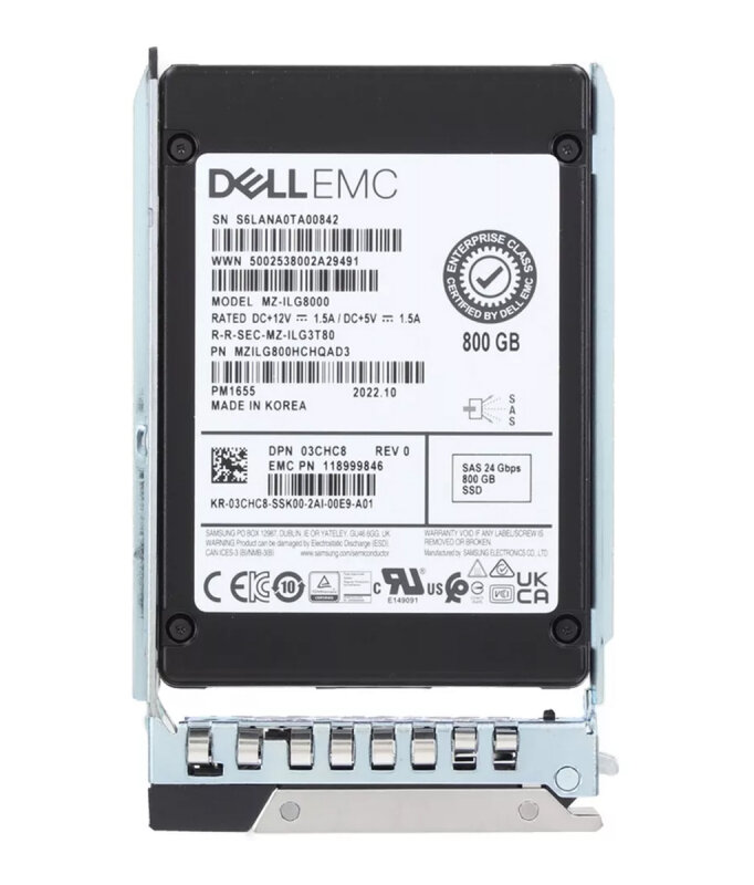 Жесткий диск Dell MZILG800HCHQAD3 800Gb SAS 2,5" SSD