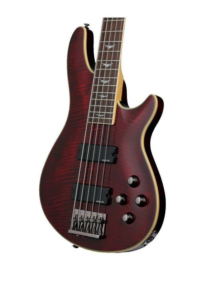 Бас-гитара Schecter Omen Extreme-5 Black Cherry — фото 1