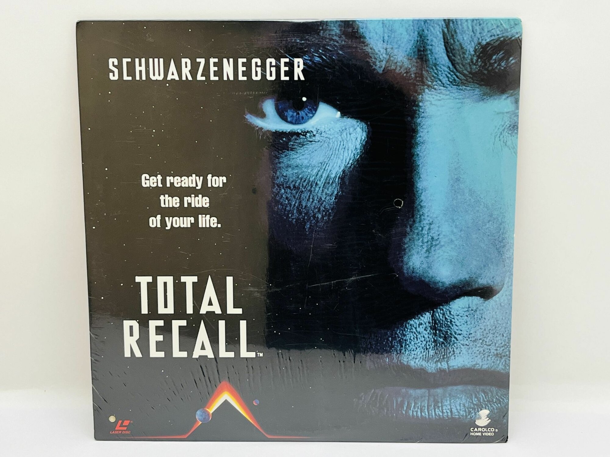 Вспомнить всё / Total Recall. Пол Верховен. Арнольд Шварценеггер. LD 68901. Laserdisc (LD). 1990