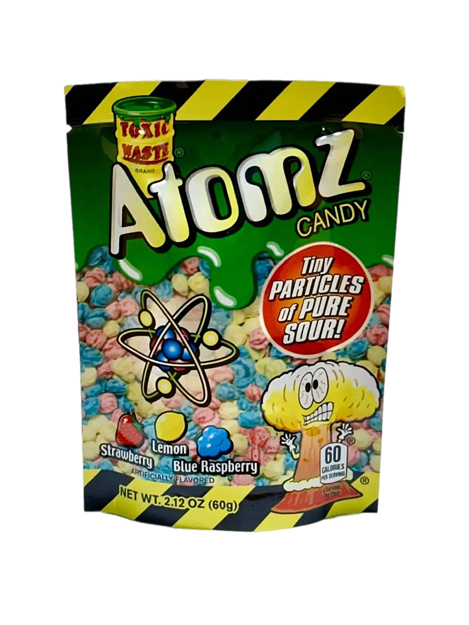 Toxic Waste Atomic Bytes /Драже Токсик Атомный Байтс 60г (Пакистан)