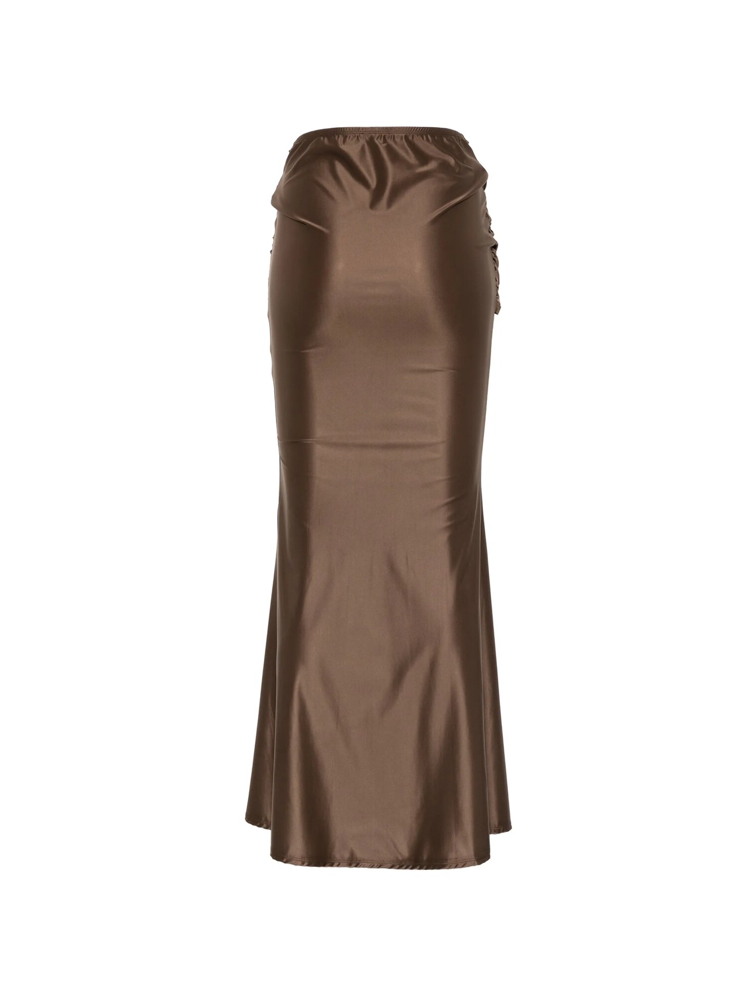 Юбка VENUJA Gathered draped skirt, размер 46, brown — фото 1