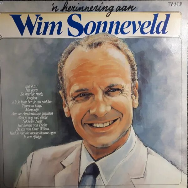 Wim Sonneveld - 24 Gouden Bladzijden Uit Wim Sonnevelds Liedjesalbum 2LP EX