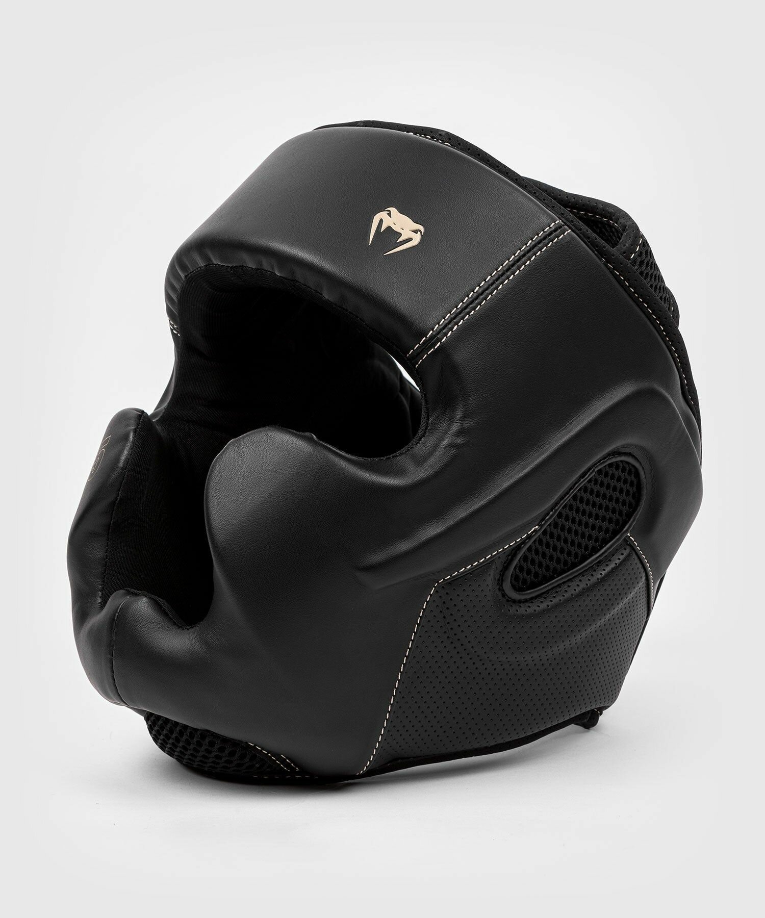 Шлем боксерский Venum Impact Evo Black/Beige