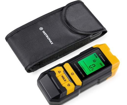 Профессиональный влагомер древесины и стройматериалов INSTRUMAX WOODSTONE 500 PRO IM0188