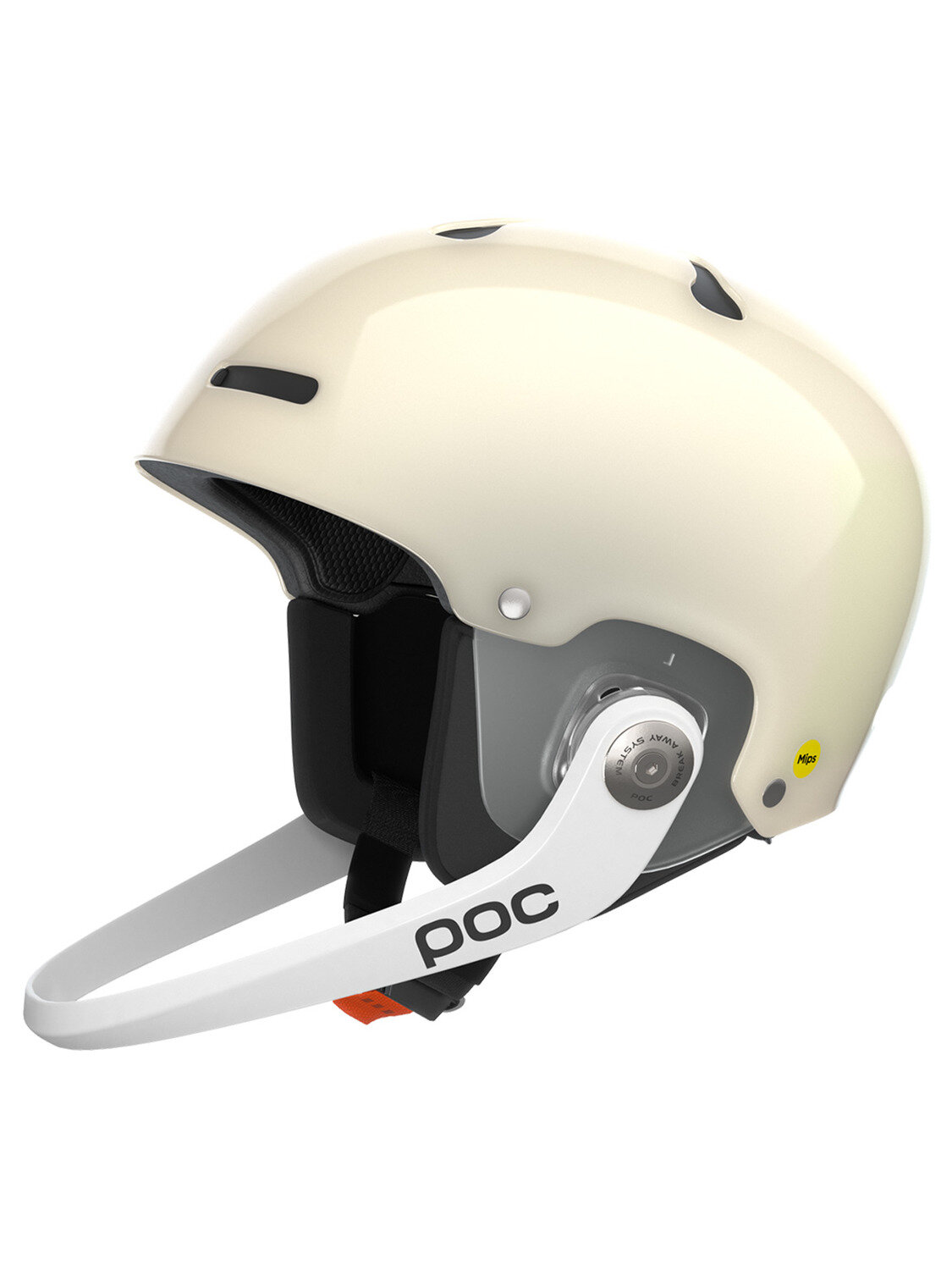 Горнолыжный шлем Poc Artic SL MIPS Raw White 24/25 Белый, для мужчин , Белый