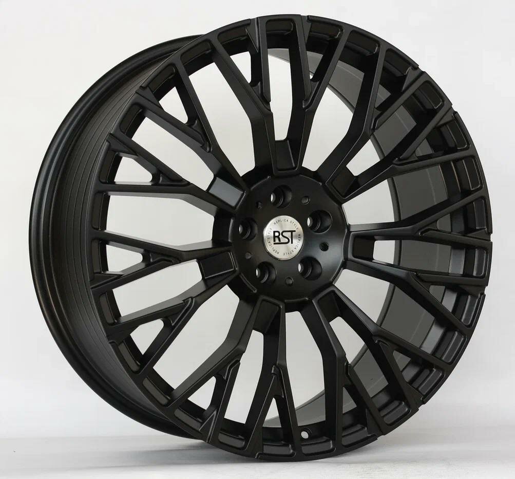 Диск автомобильный литой RST R2204FF 22x9.5 5x112 et32 dia66.6 Чёрный матовый