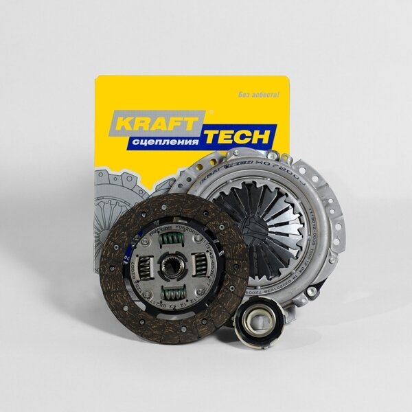 Сцепление в сборе ВАЗ 2106 (Krafttech) усиленный W18200G