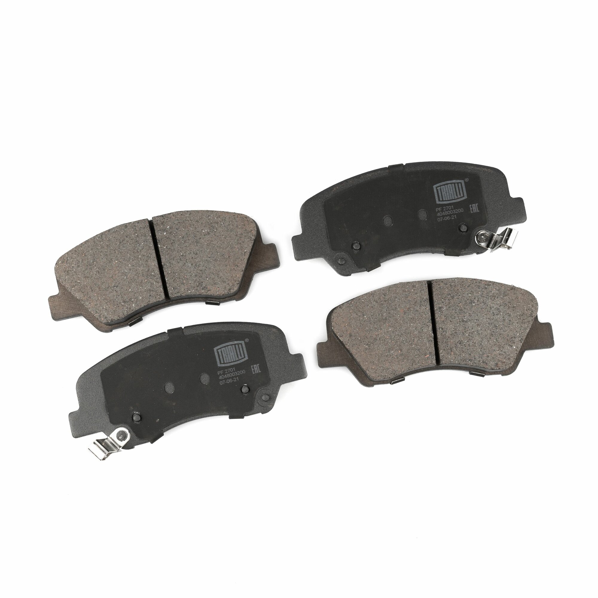 Колодки тормозные Geely Atlas (18 ) диск. перед. (TRIALLI)