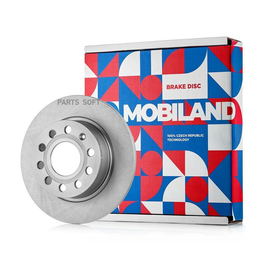 MOBILAND 416201100 диск тормозной! задний\ Audi A3, Skoda Octavia, VW Golf 1.4-2.0i/TDi 03>