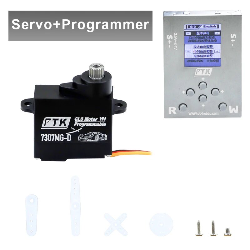 PTK 7307MG-D Сервопривод Программируемый, Цвет: 7307 Programming