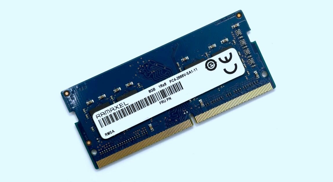Оперативная память SODIMM 8GB DDR4-2666 RAMAXEL RMSA3260ME78HAF-2666