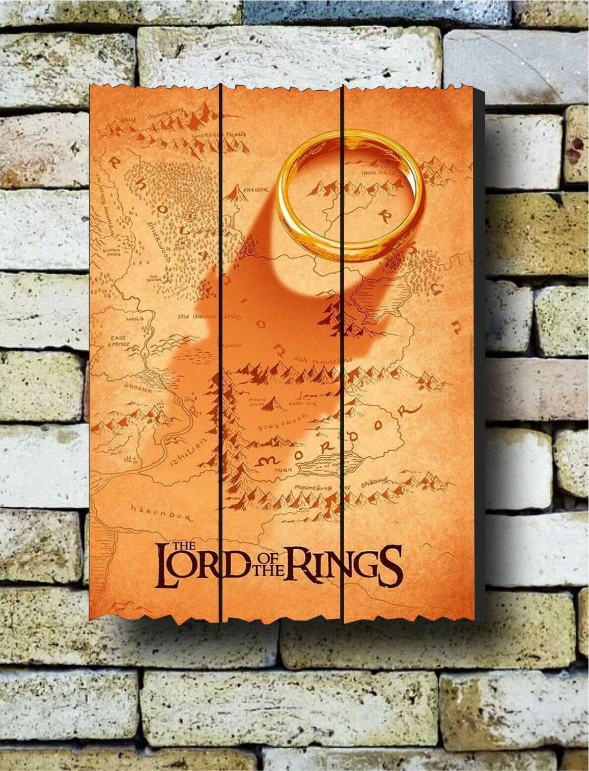 Картина на досках властелин колец 3 Hobbit, LOR, Lord of the ring
