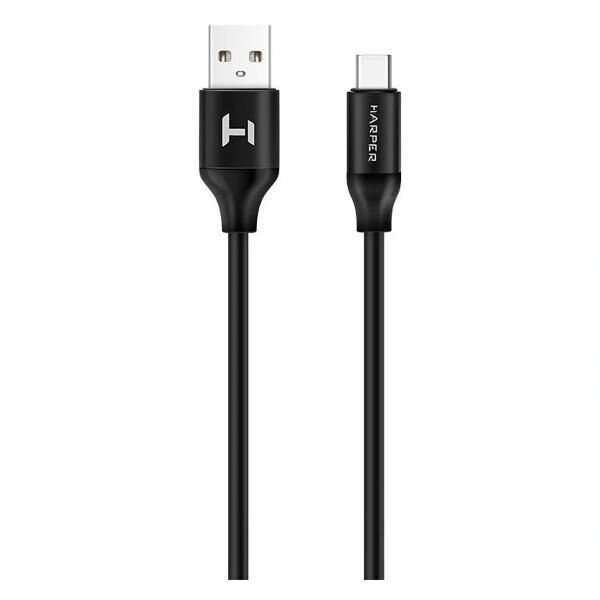 Кабель USB Type-C Harper SCH-732 черный