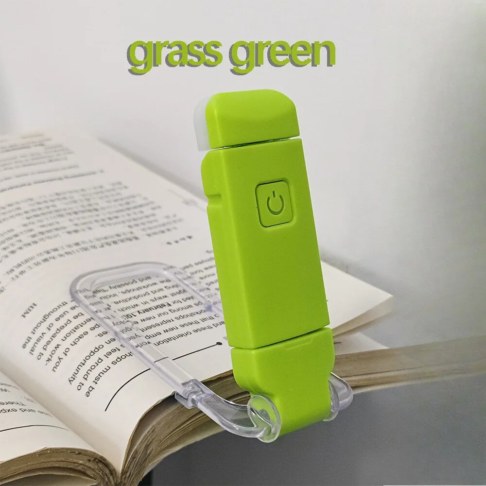 Книга лампа grass green, USB, зеленый свет