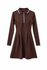Платье XC House, размер S, коричневый