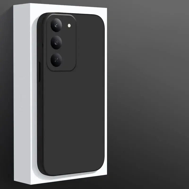Чехол Redmi 15 5G, матовый, черный
