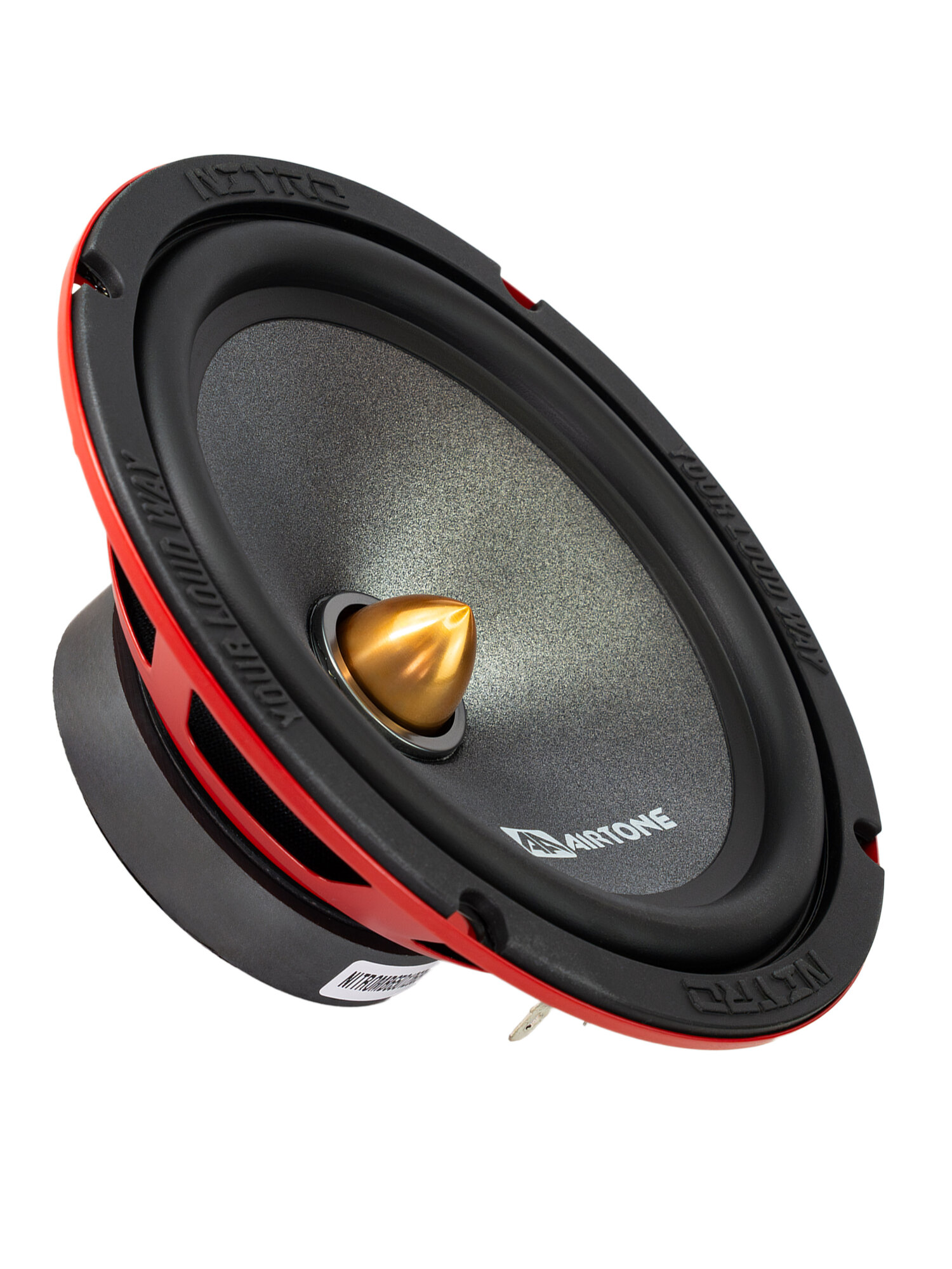 Динамики автомобильные AirTone MB65, 16,5 см, 2 шт, 91 дБ, 70-140 Вт, черные