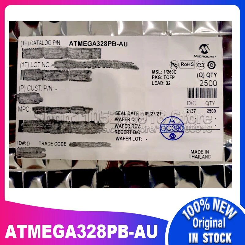 10 шт. ~ 50 шт./лот ATMEGA328PB-AU MEGA328PB MEGA328PB-AU MEGA328PB-U TQFP32 100% новый оригинальный запас — фото 1