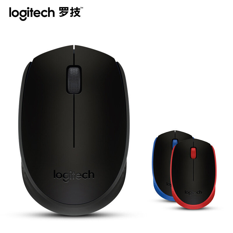 Logitech M170 Беспроводная мышь для офиса и дома, серый цвет
