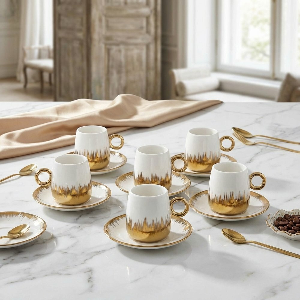 Набор из 6 чайных пар MUG-438 Art East Россия