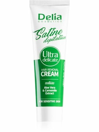Крем для депиляции Delia Cosmetics Satine Depilation Ultra-Delicate, для чувствительной кожи