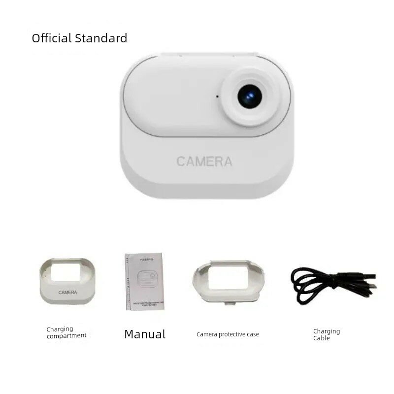 D10 Action Camera Белый стандартный комплект магнитная зарядка 1080Р видео без карты памяти