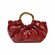 Сумка Zara, фактура рельефная, красный