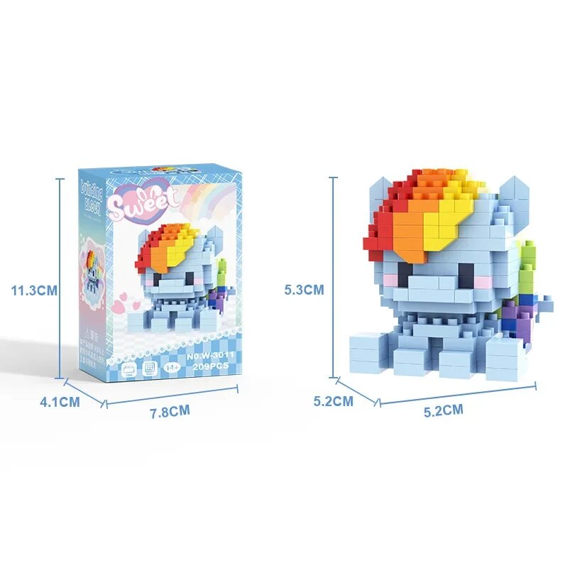 Конструктор My Little Pony Твайлайт Спаркл Hasbro No Box, W3011